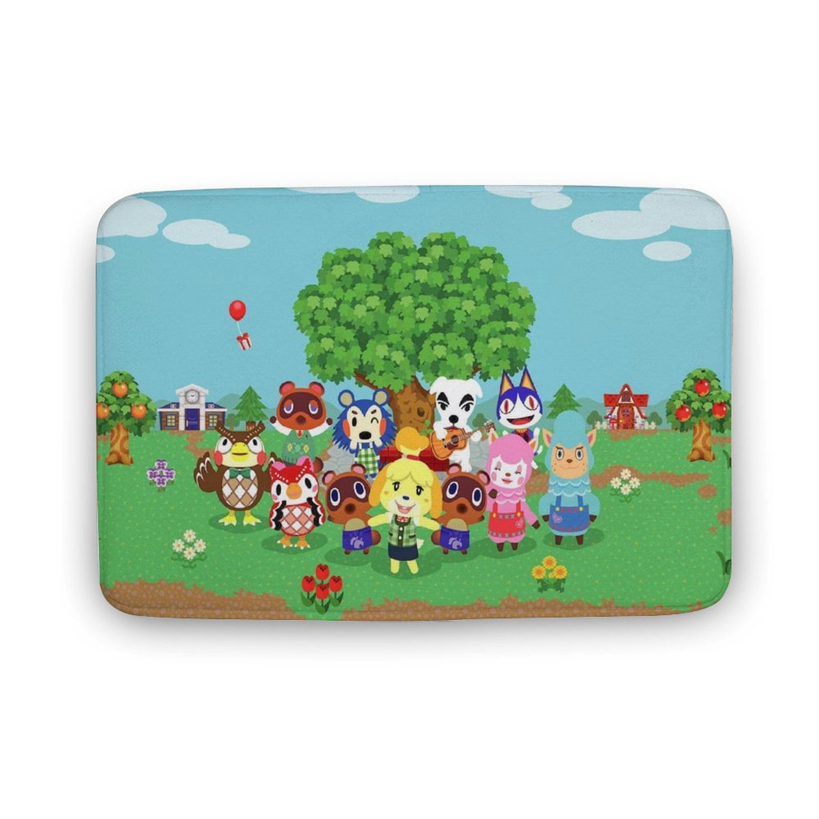 Animal Crossing Bathroom Rugs, Extra Soft And Absorbent Bath Mat, Non ...