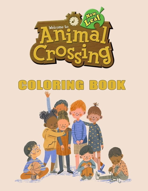 Animal Crossing Coloring Book: Wonderful book for Animal Crossing fans ...