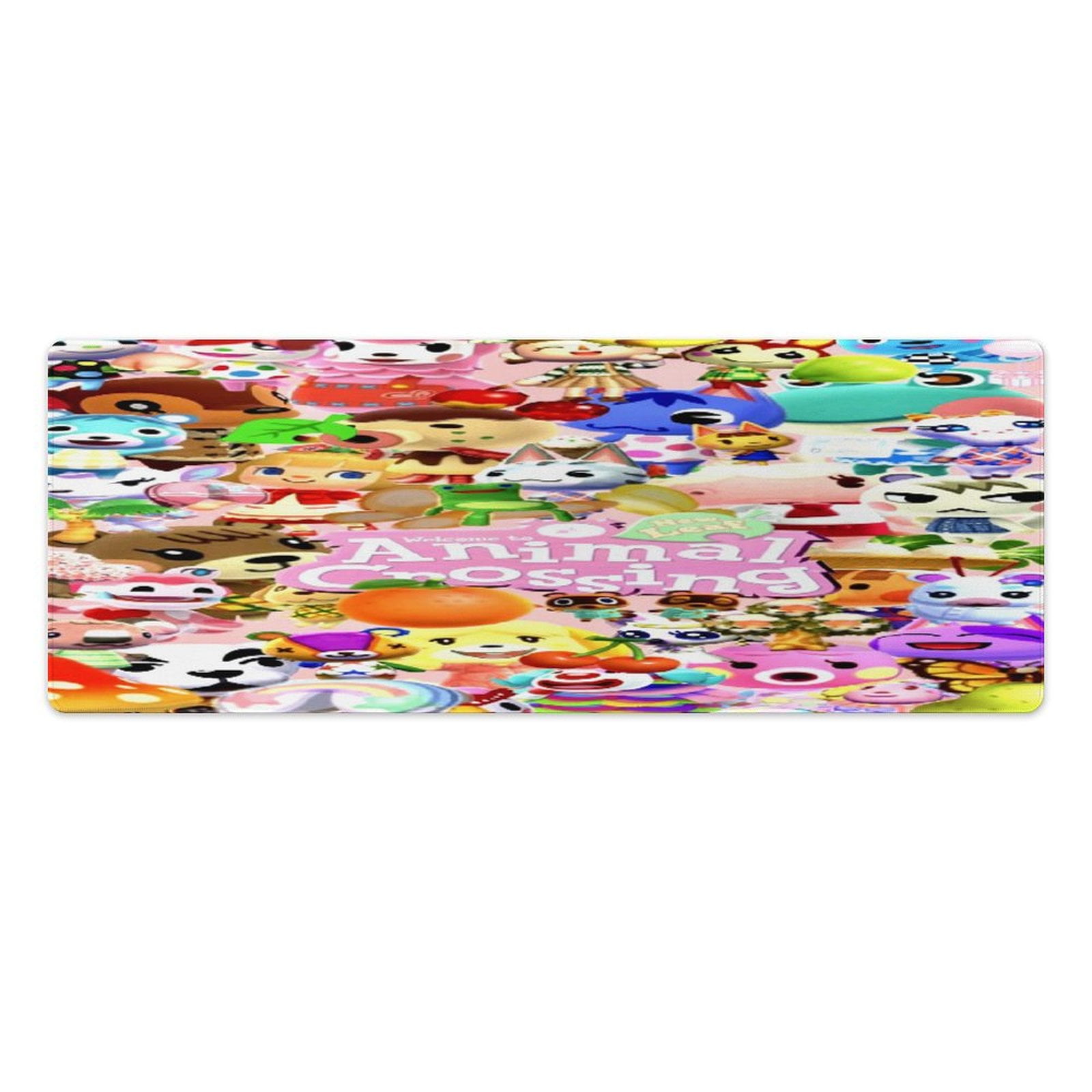 Animal Crossing Computer Mouse Mat with Anti-Slip Rubber Base Anti-Fray ...