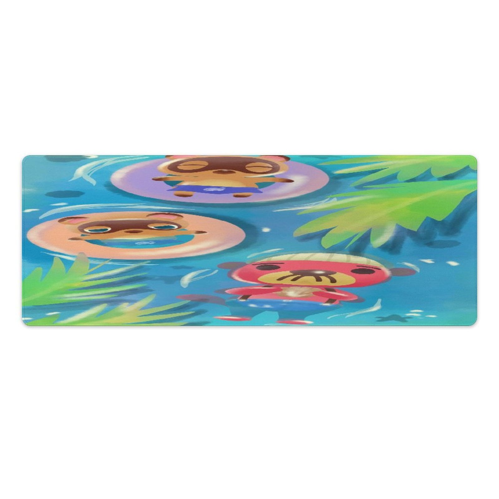 Animal Crossing Computer Mouse Mat with Anti-Slip Rubber Base Anti-Fray ...