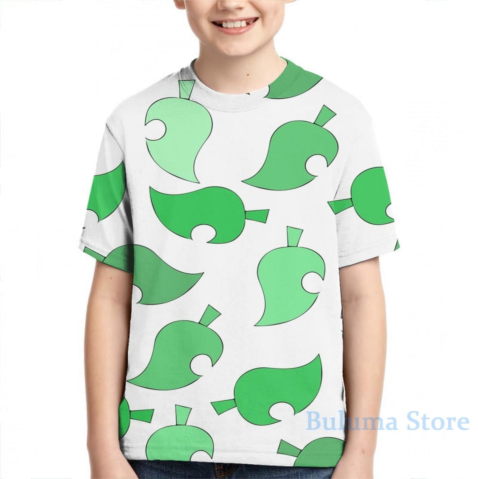 Animal Crossing Leaves men T-Shirt women all over print fashion girl t ...