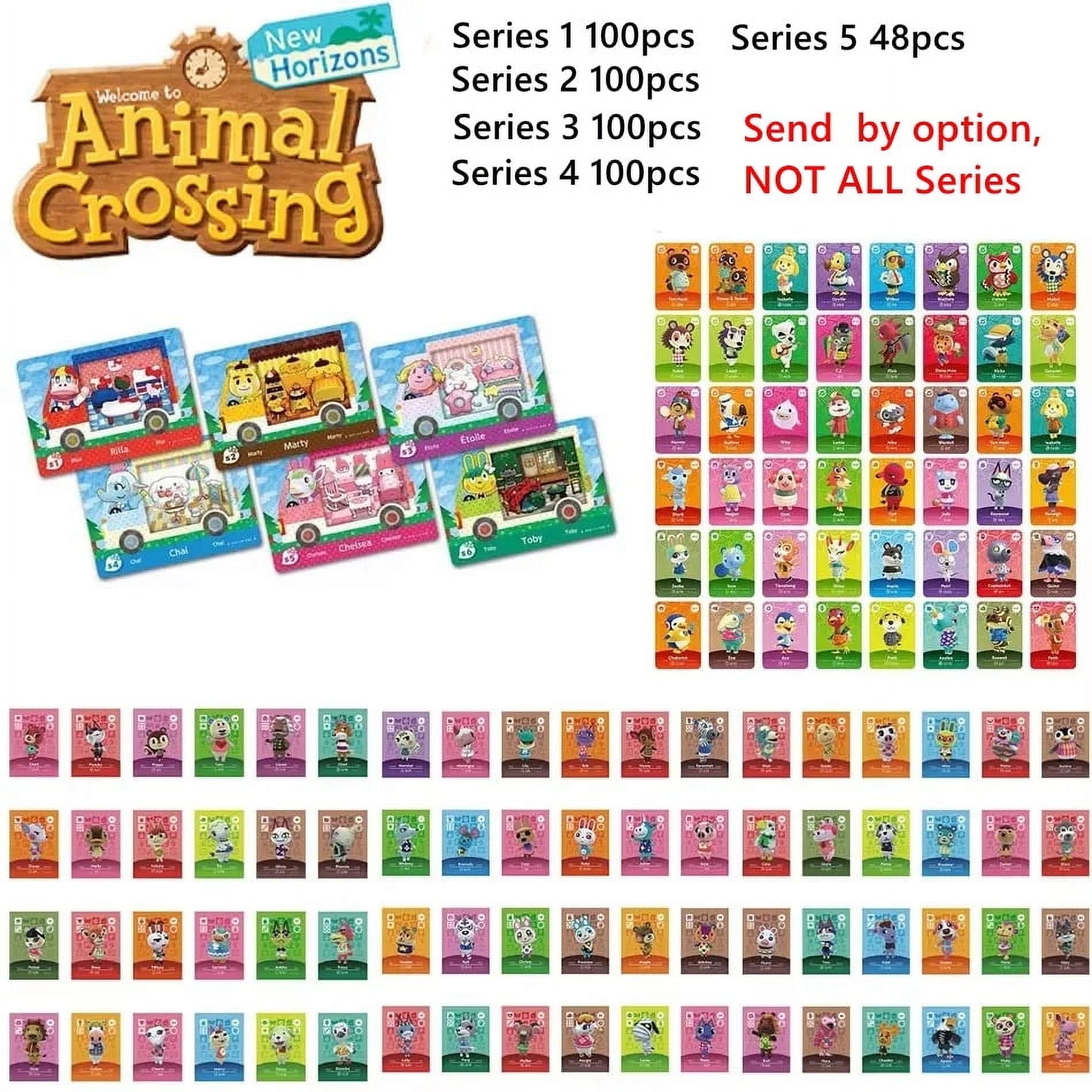 Animal Crossing New Horizons Amiibo Cards Series 3 #201-#300 Animal Crossing NFC Cards For NS ...