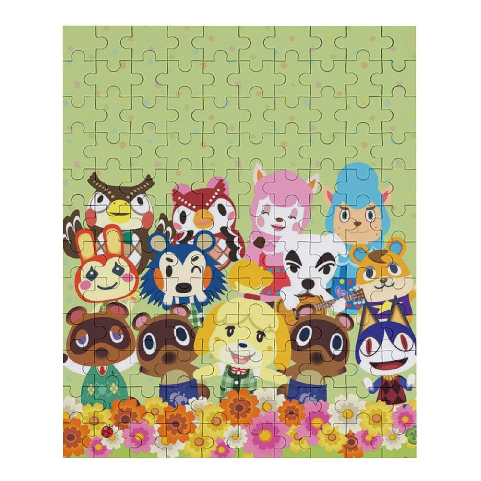 Animal Crossing Picture Puzzle 120 PCS Wooden Puzzle Artwork Jigsaw ...