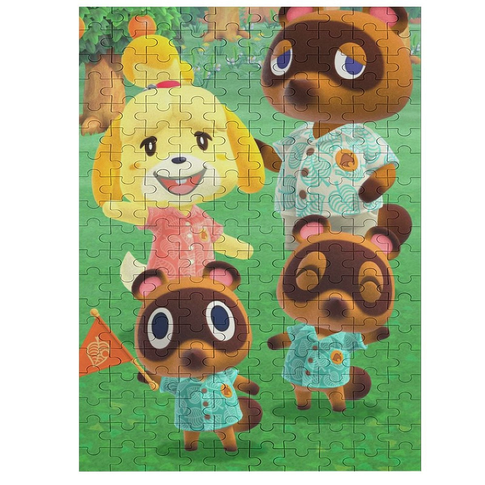 Animal Crossing Picture Puzzle 200 PCS Wooden Puzzle Artwork Jigsaw ...