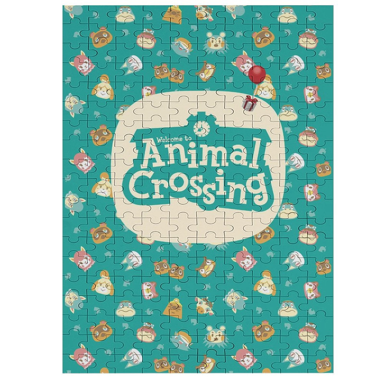 Animal Crossing Picture Puzzle 200 PCS Wooden Puzzle Artwork Jigsaw ...