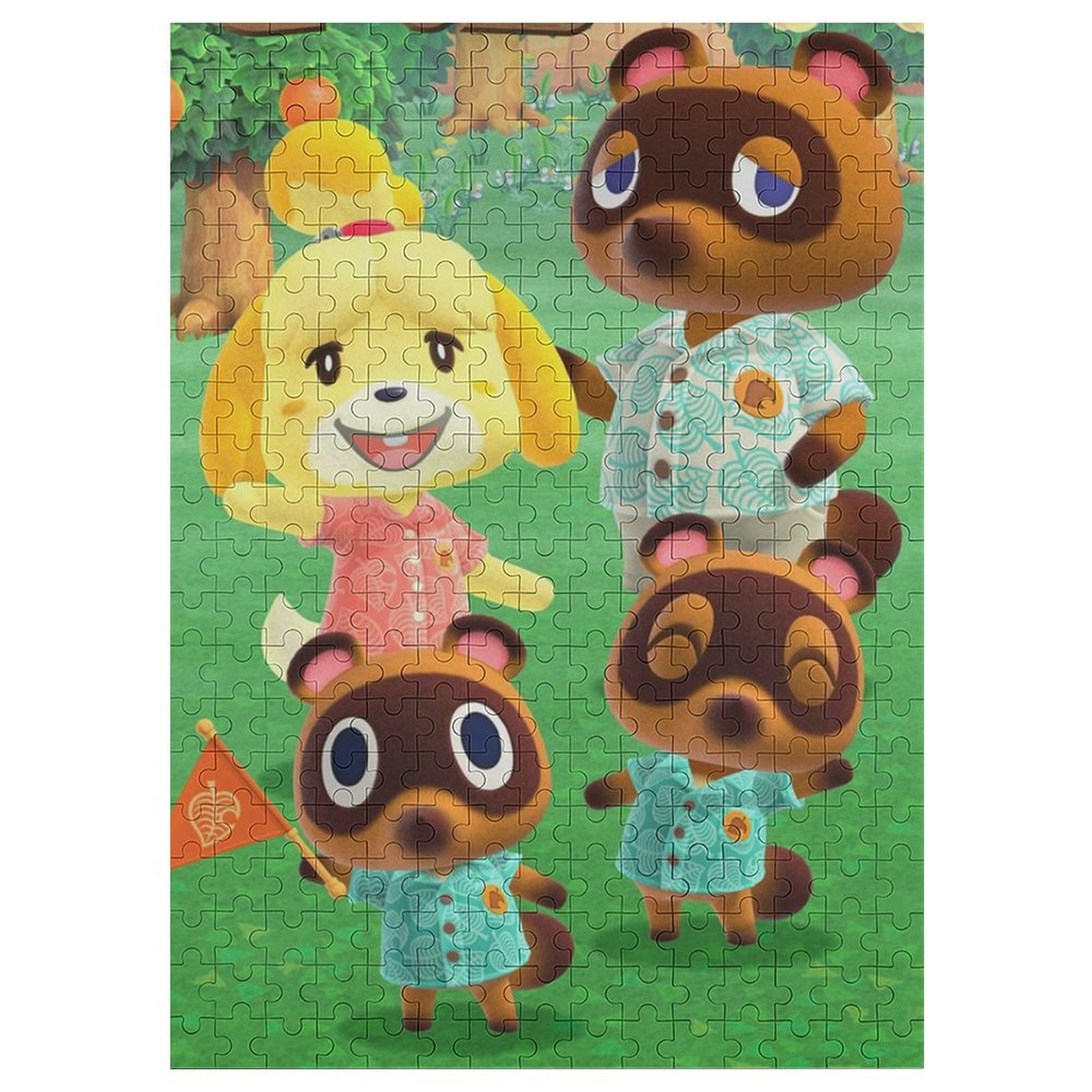 Animal Crossing Picture Puzzle 300 PCS Wooden Puzzle Artwork Jigsaw ...