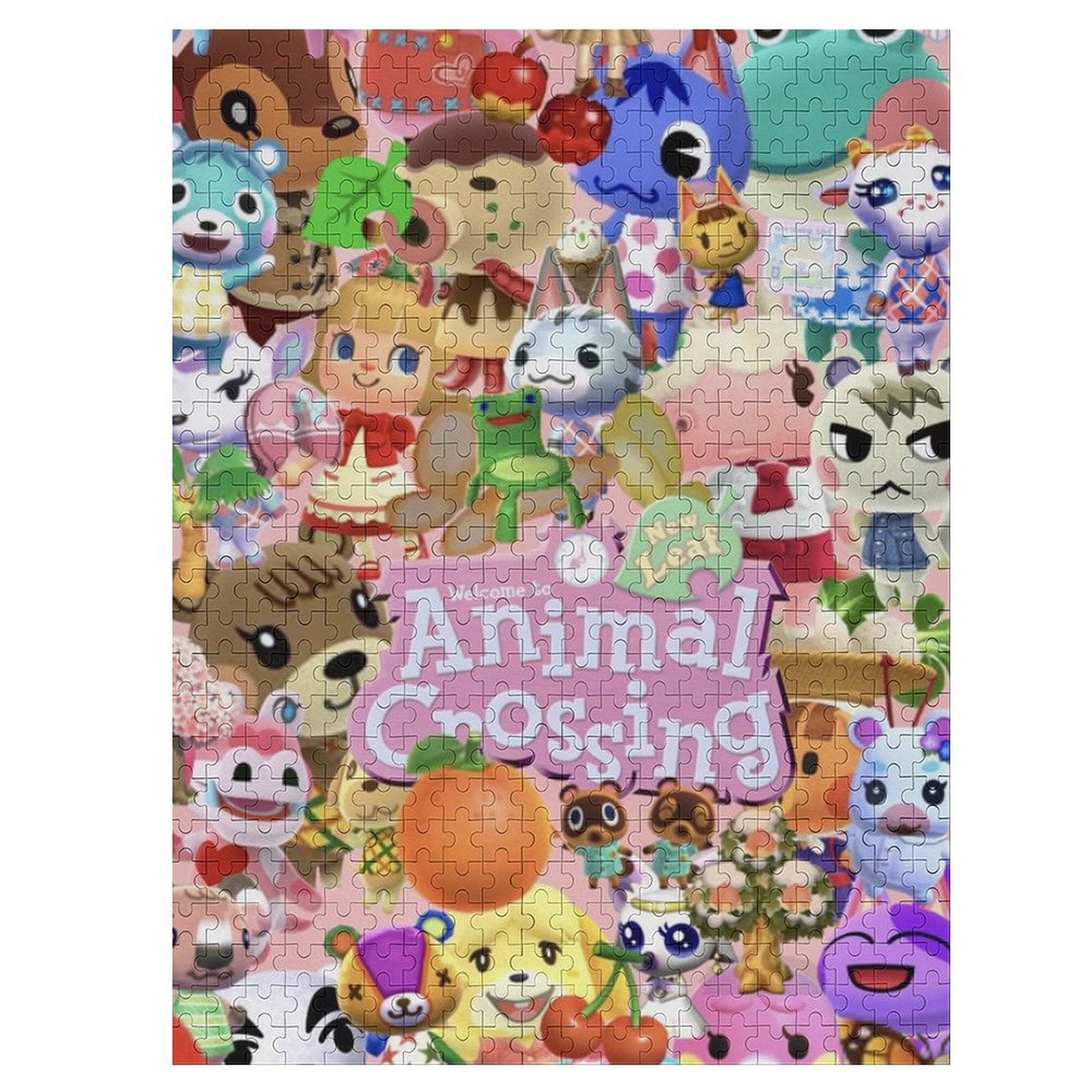 Animal Crossing Picture Puzzle 500 PCS Wooden Puzzle Artwork Jigsaw ...