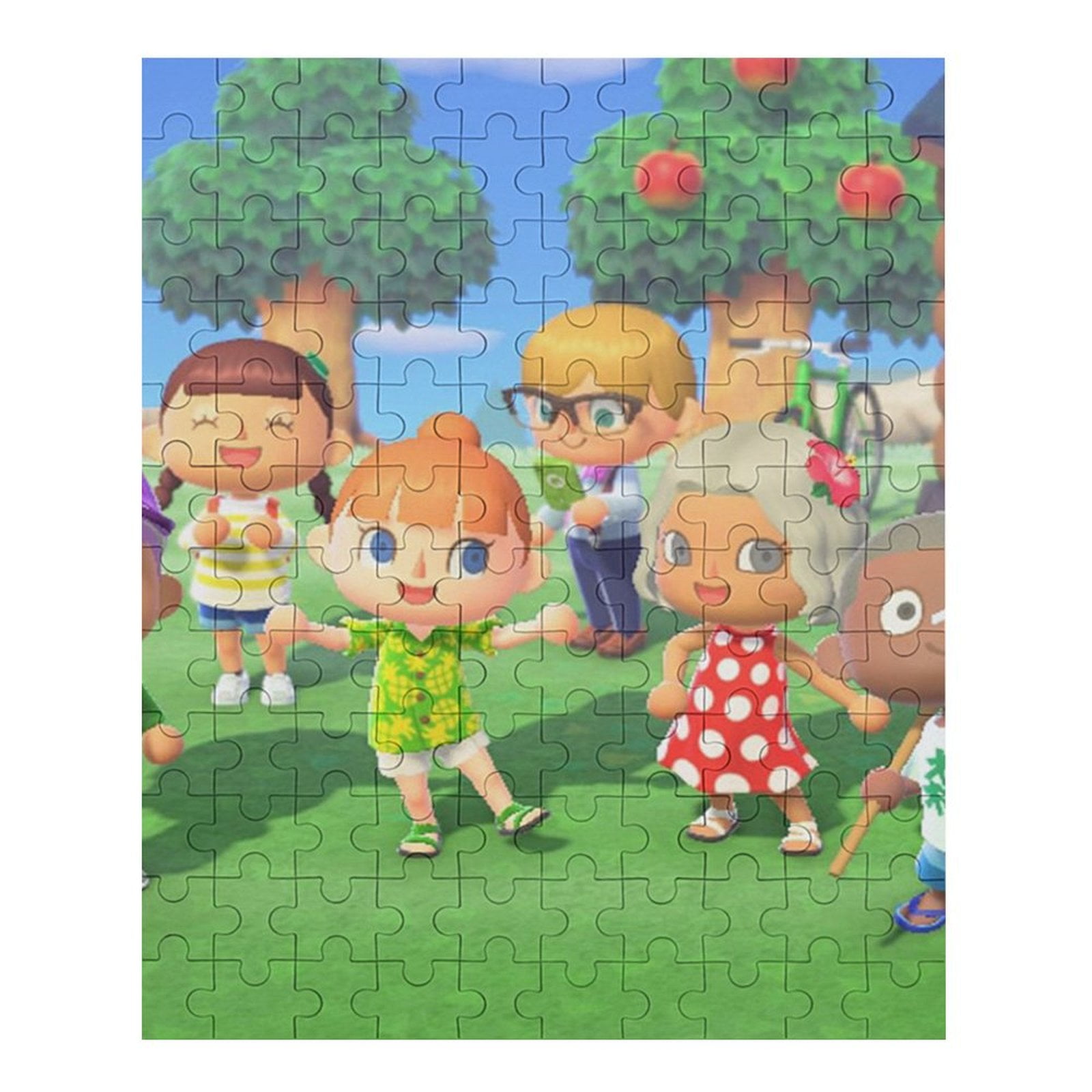 Animal Crossing Picture Puzzle 70 PCS Wooden Puzzle Artwork Jigsaw ...