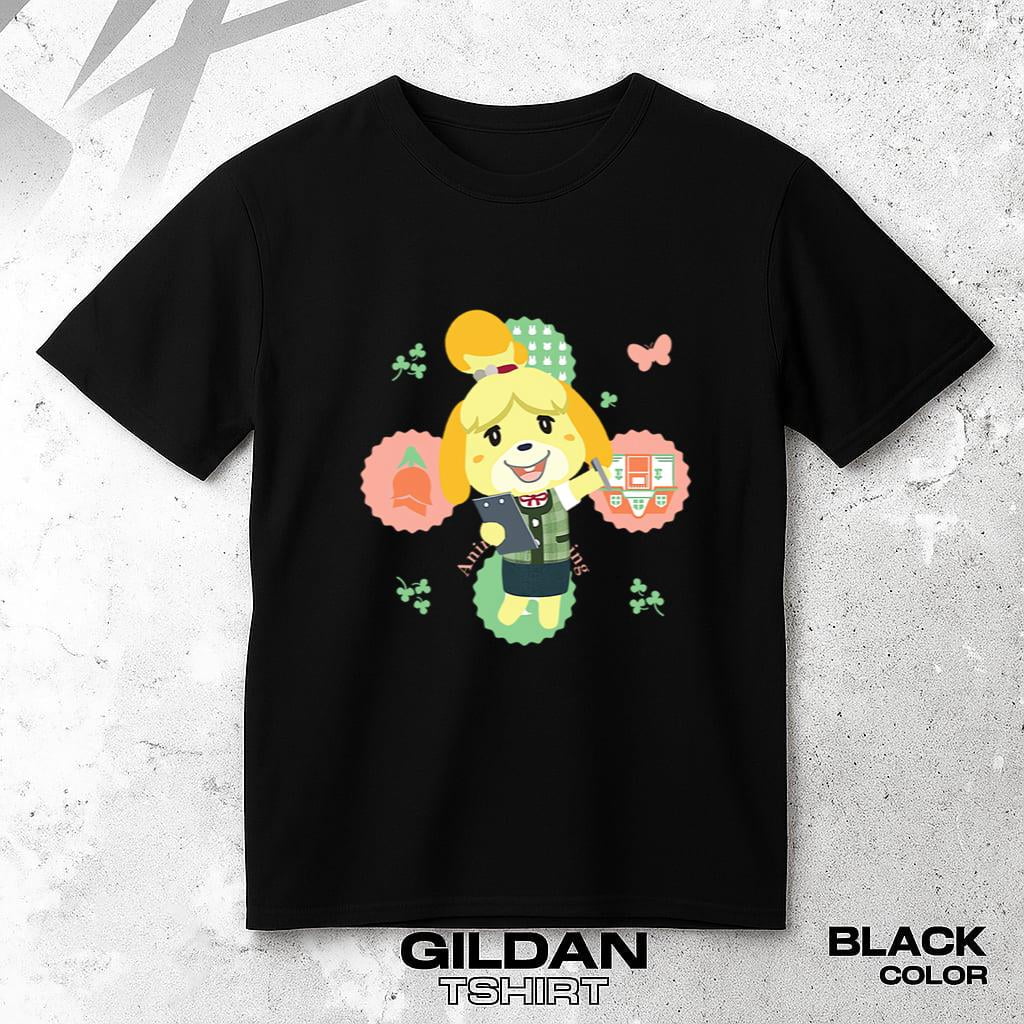 Animal Crossing Portrait T-shirt with Video Game Island Life Fan Art ...