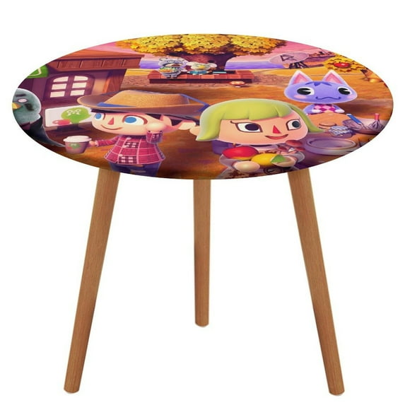 Animal Crossing Round Fitted Tablecloth with Elastic Edge,Water ...