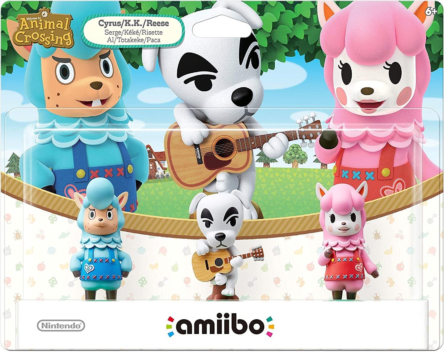 Animal Crossing Series 3-Pack Amiibo (Animal Crossing Series) - Walmart.com
