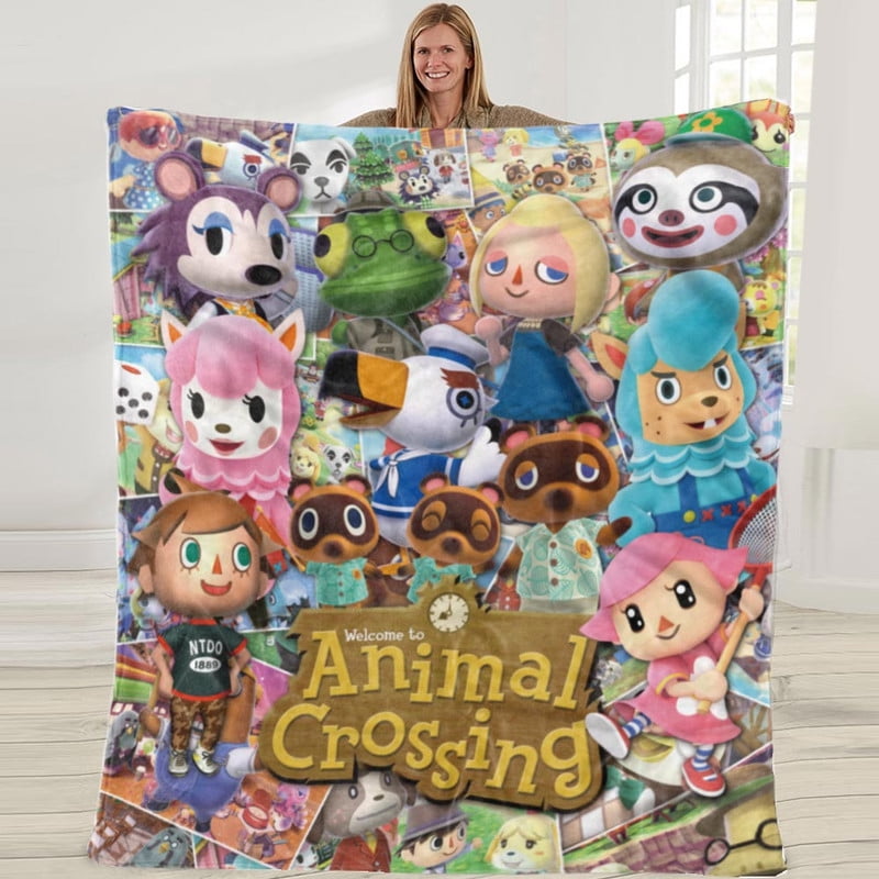 Animal Crossing Throw Blanket Gifts Present Merch for Teen Girls Men ...