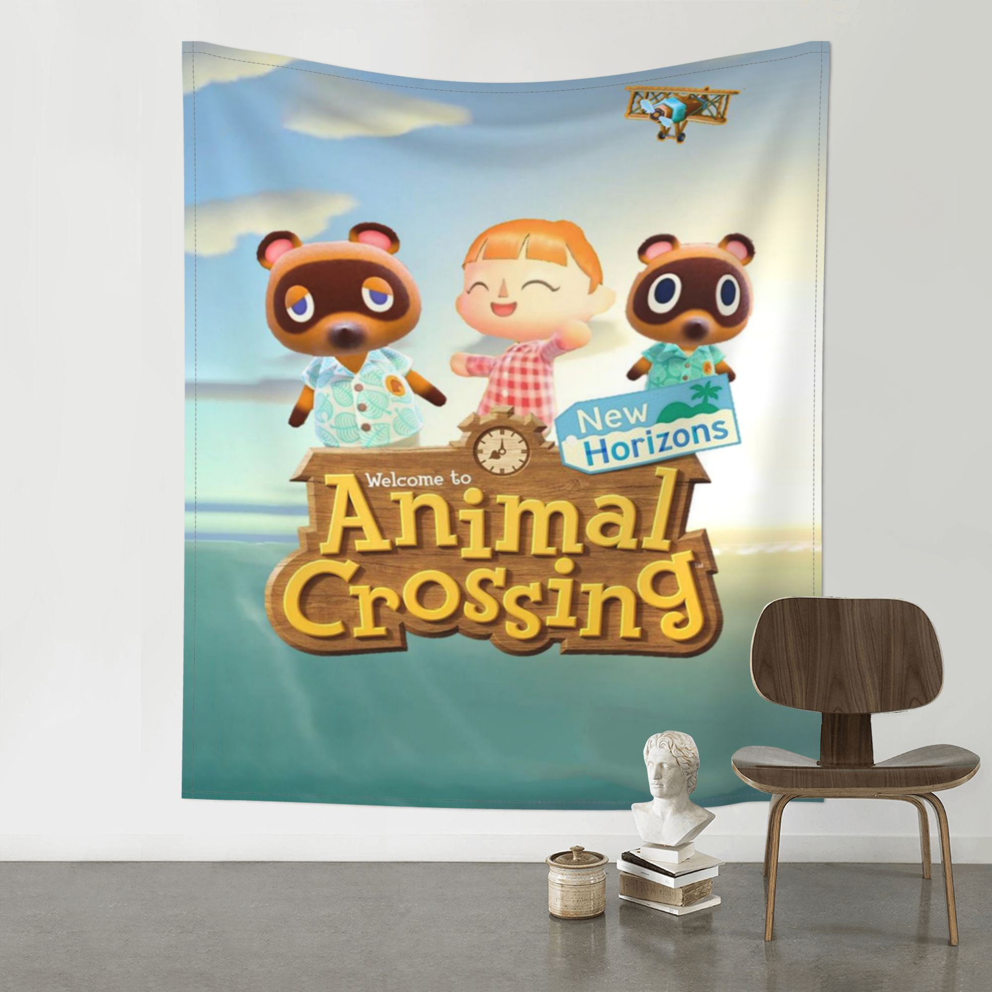 Animal Crossing Wall Tapestry Anime Poster For Bedroom Aesthetics Funny ...