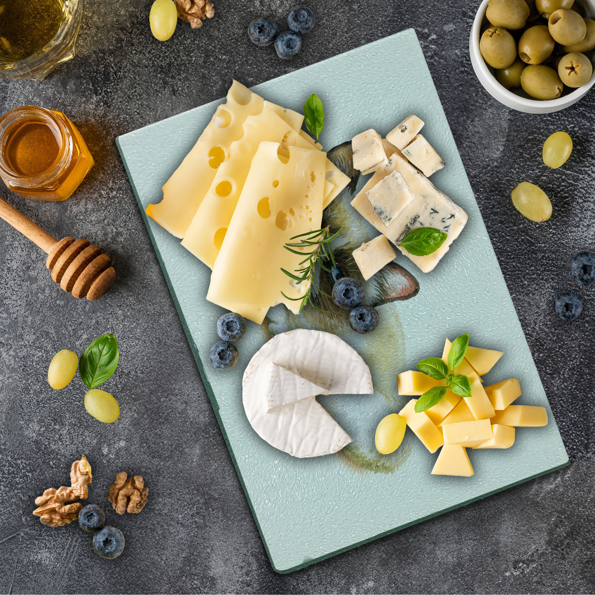 Animal Cutting Board, Grumpy Siamese Cat Angry Paws Kitten Moody Feline ...