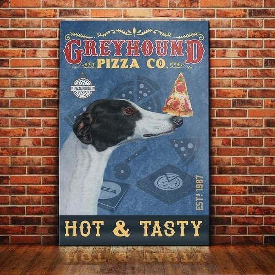 Animal Decorations Birthday Party Greyhound Dog Pizza Company Sign ...