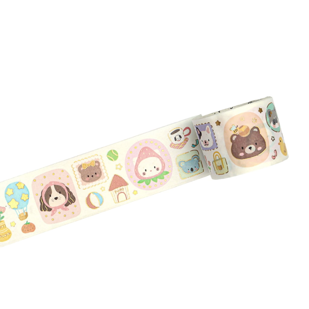 Animal Decorative Tape 3cmX3Meter Aesthetic Scrapbook Tape for ...