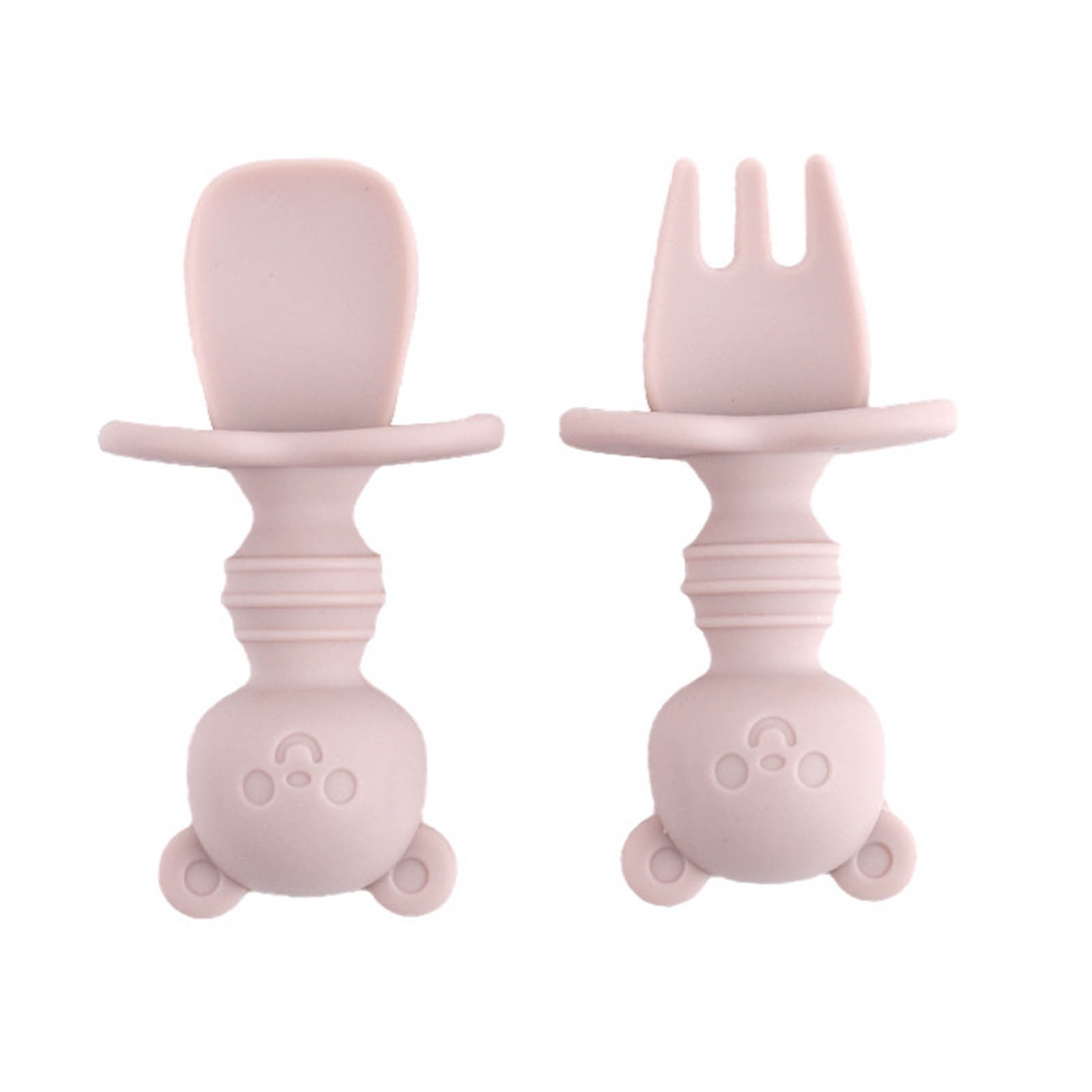 Animal Design Short Fork Spoon Set Durable Tableware For Kids Adults ...