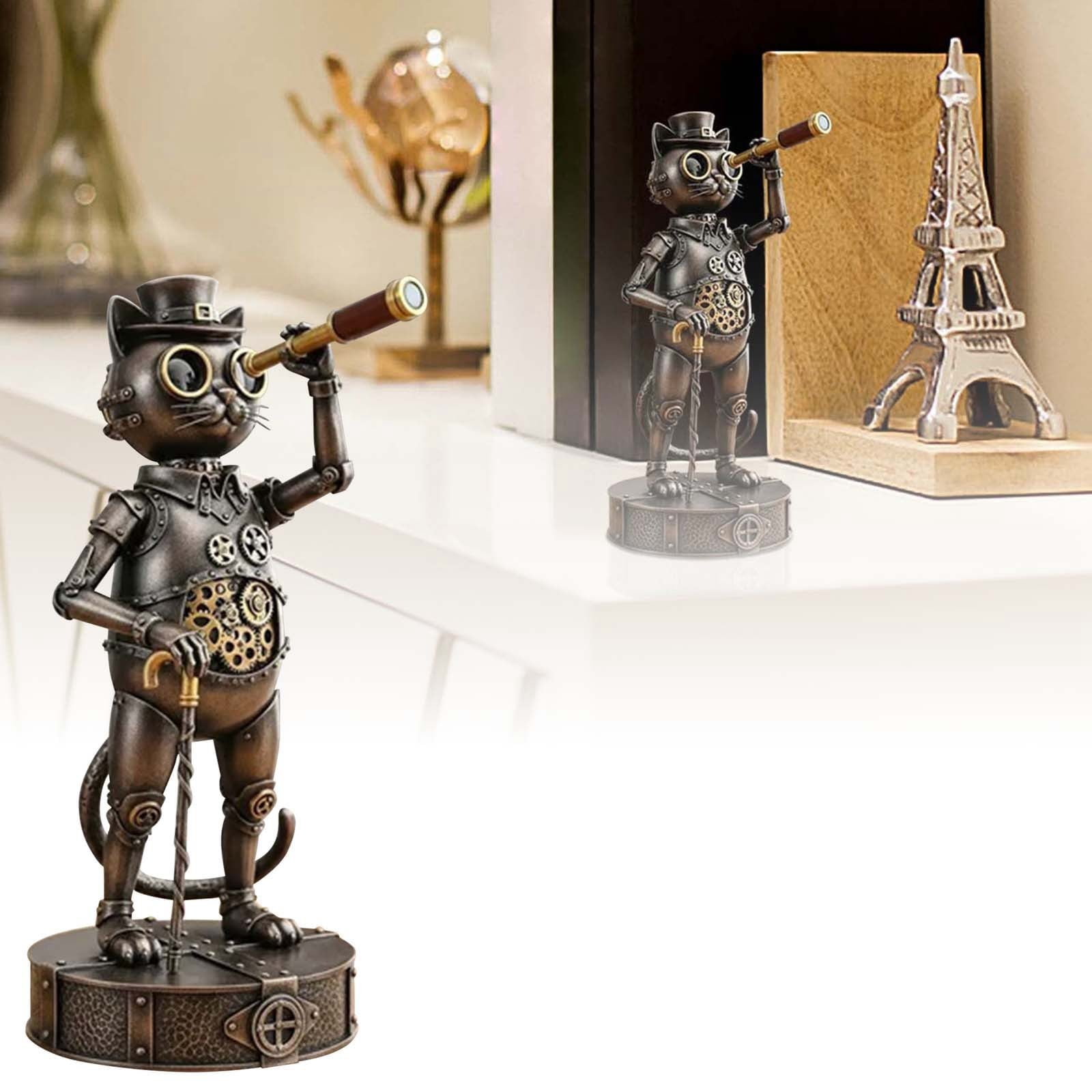 Animal Desktop Ornament Resin Decorative Display Unique Mechanical ...