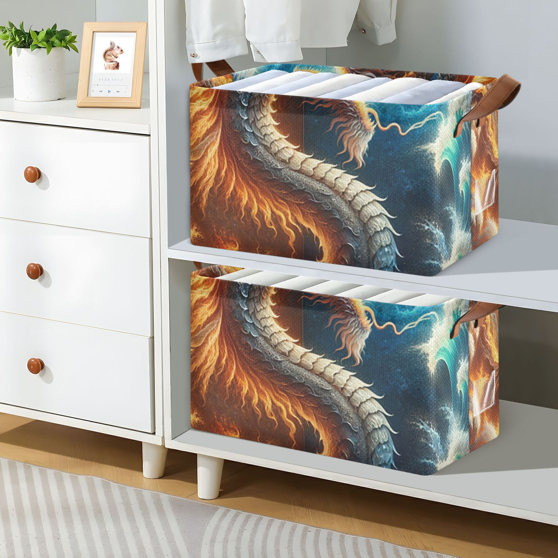 Animal Dragon Beast Monster Foldable Storage Large Fabric Storage ...