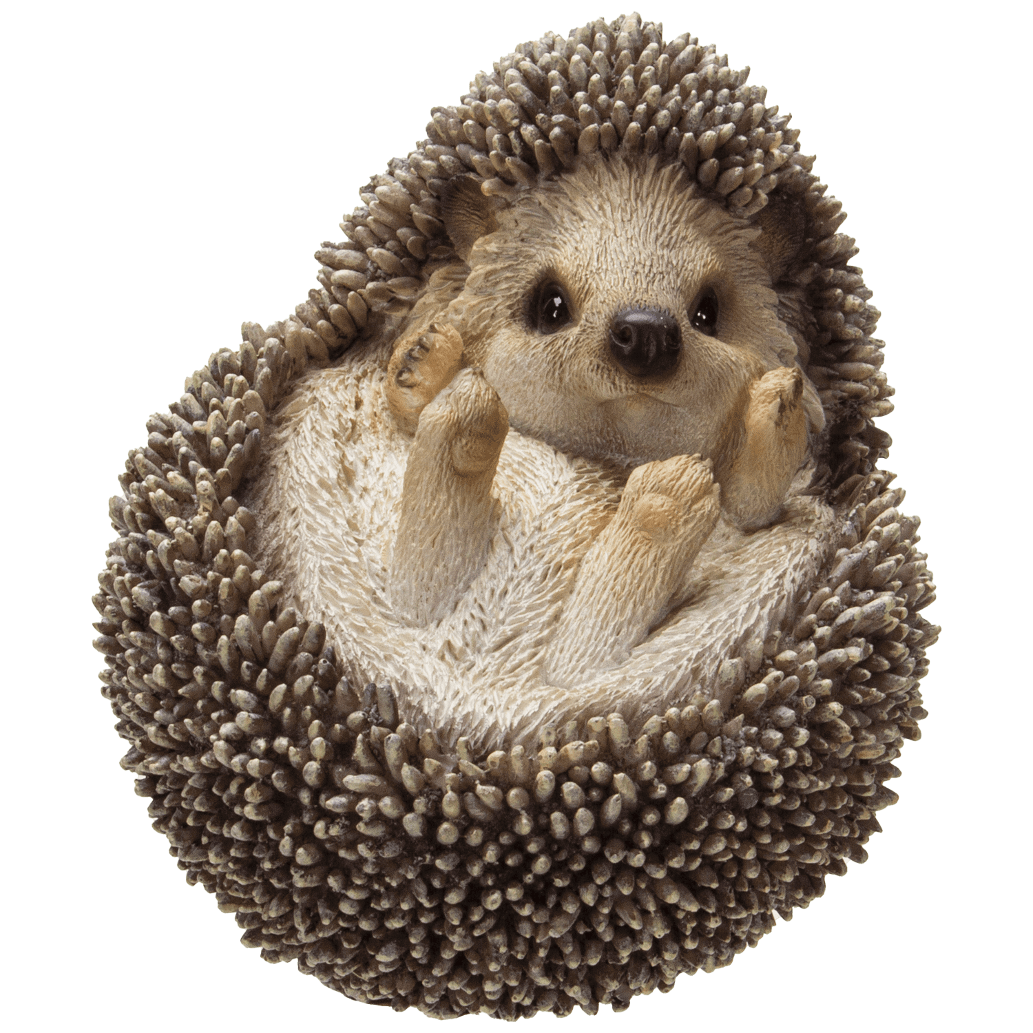 Animal Driftwood Hedgehog Polyresin Spiny Mammal Cute Figurine 13620 ...