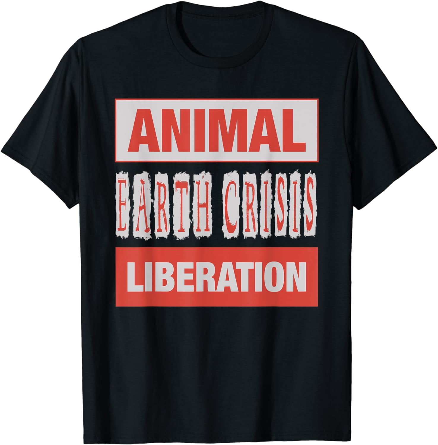 Animal Earth Crisis Liberation Animal Rights T-Shirt - Walmart.com