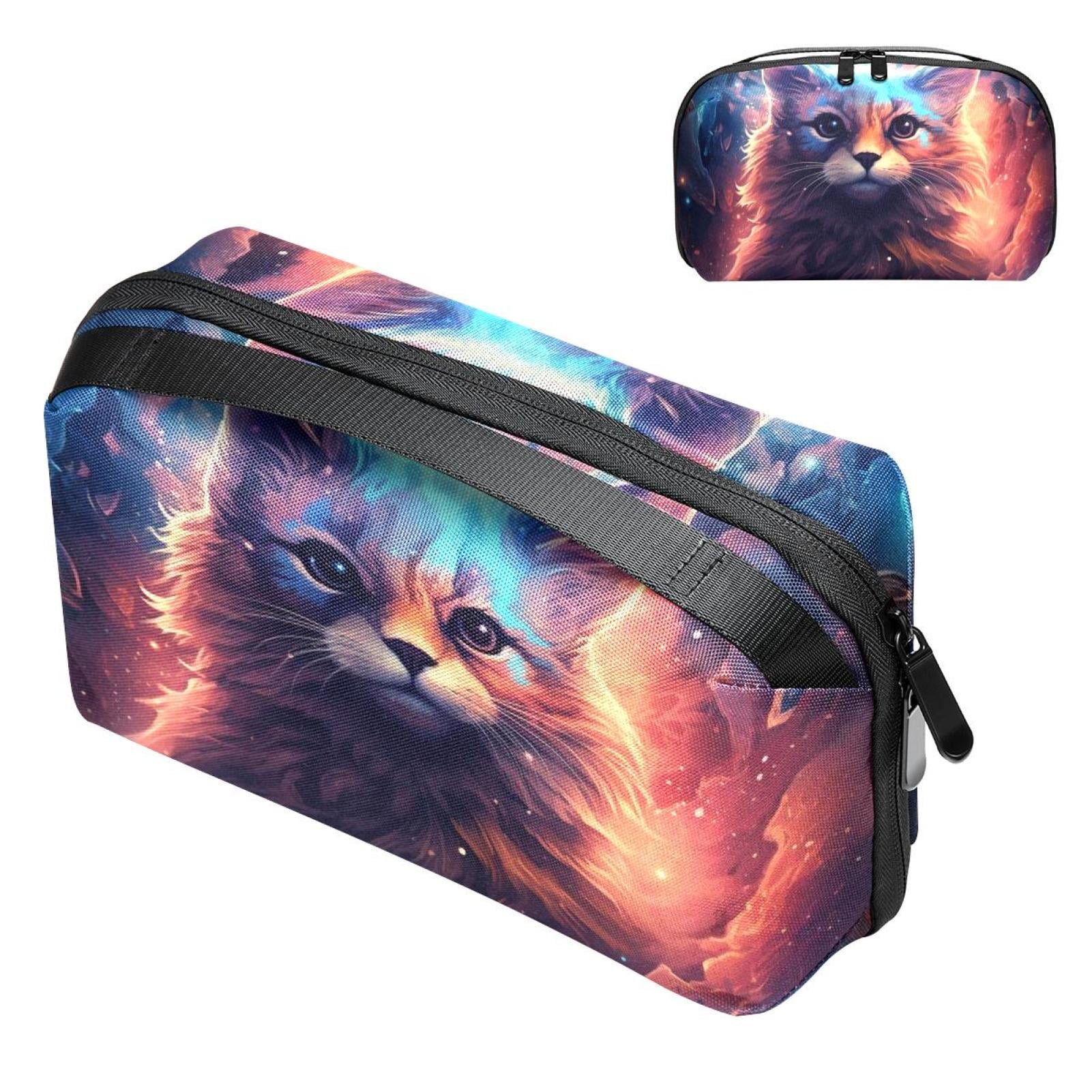 Animal Electronic Organizer Travel Case, Waterproof Oxford Cloth Storage Pouch Bag, Box with ...