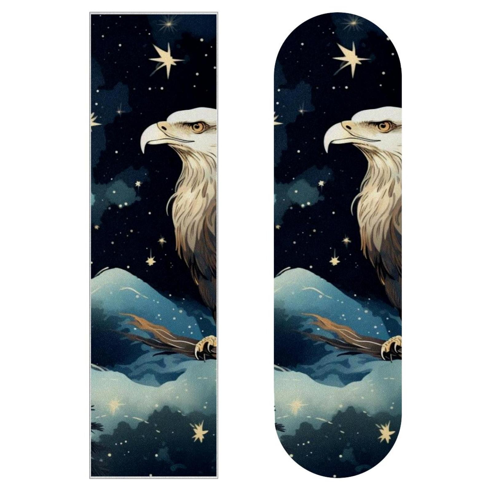 Animal Emery Surface Skateboard Stickers (Pack of Two) - PVC Backing, 8 ...