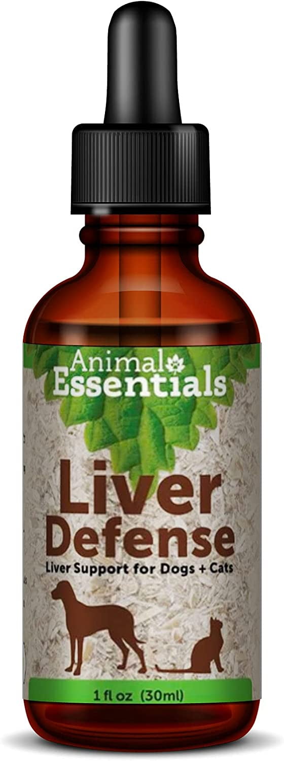 Animal Essentials Liver Defense 1 oz Liver Support for Dogs and Cats ...