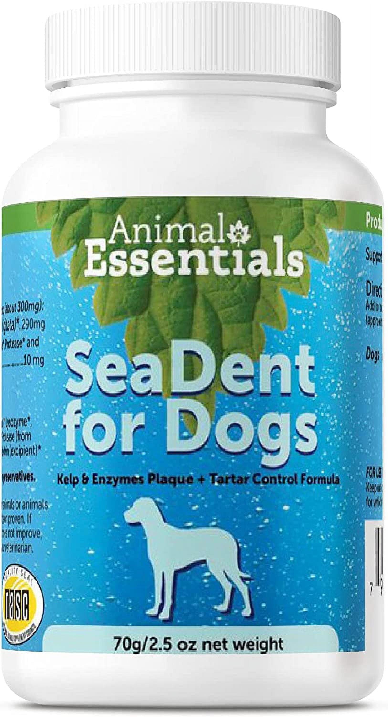 Animal Essentials Sea Dent for Dogs 70 gm Kelp and Enzymes Teeth Care ...