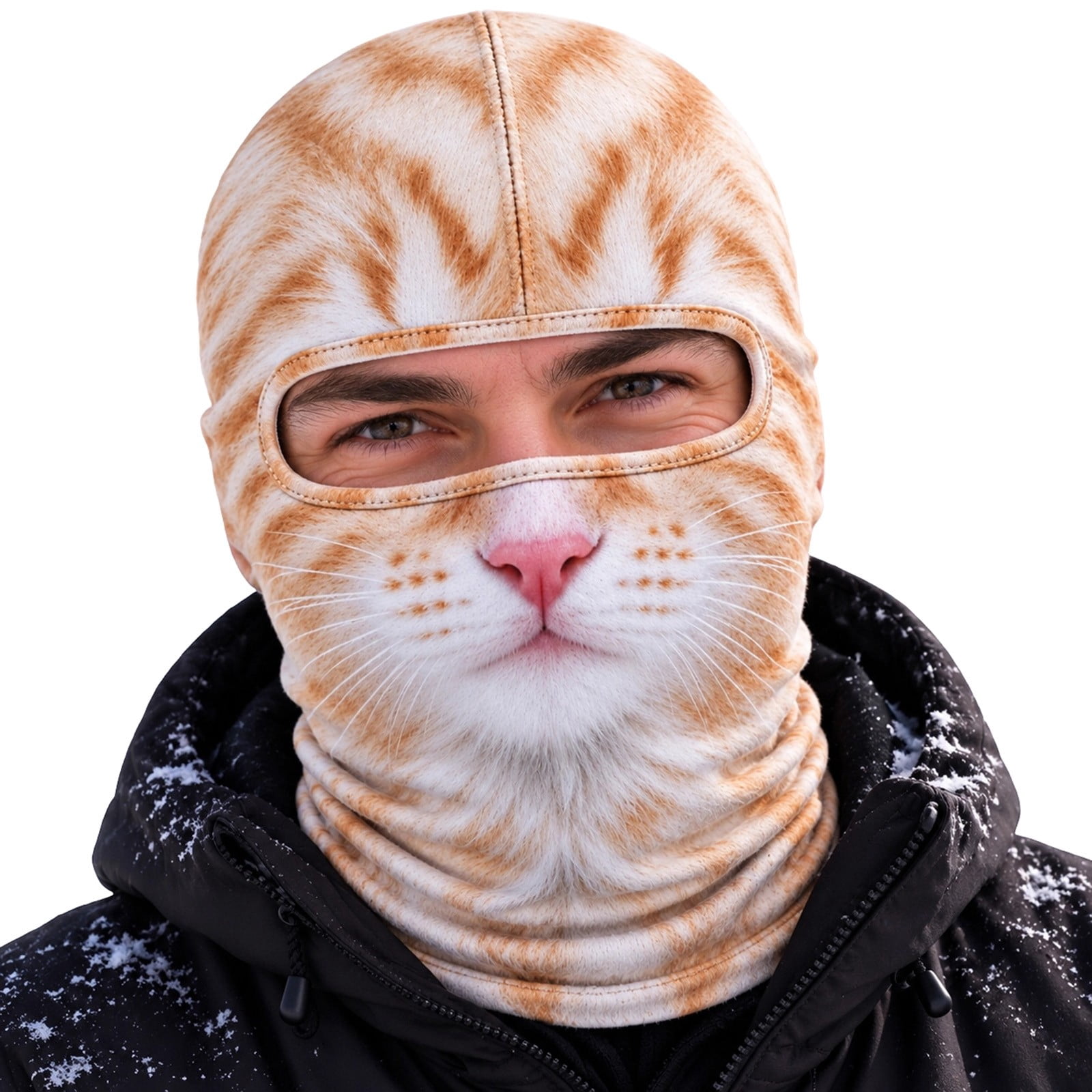 Animal Face Ski Balaclava, Funny Animal Balaclava Face Mask, Windproof ...
