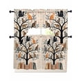 Animal Fantasy Kitchen Curtains Sets 36 Inch Length with Valance, Cat ...