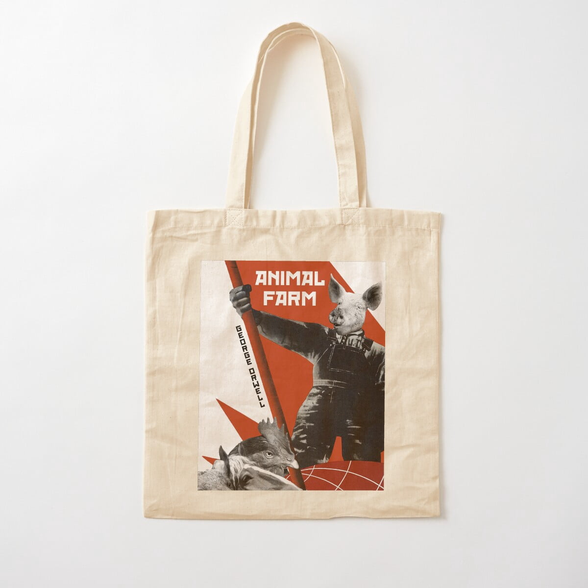 Animal Farm Cotton Tote Bag Canvas Tote Bag, Family Gift For Mother ...