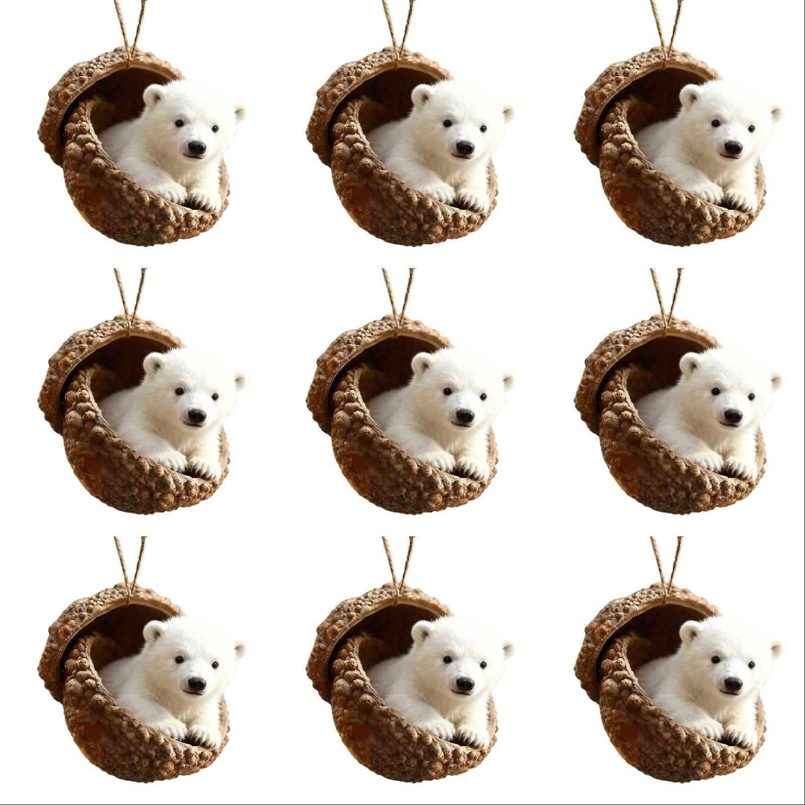 Animal Festival Animal Hanging Animal 2D Flat Acrylic Home Hangers ...