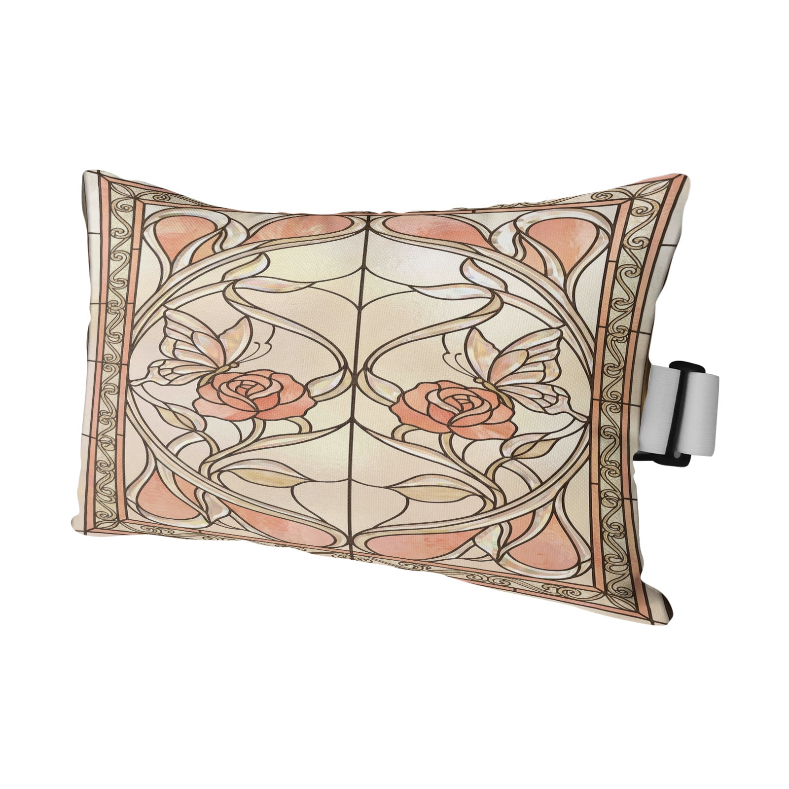 Animal Flower Outdoor Pillows for Chaise Lounge Chair Waterproof Lumbar Pillows with Insert ...