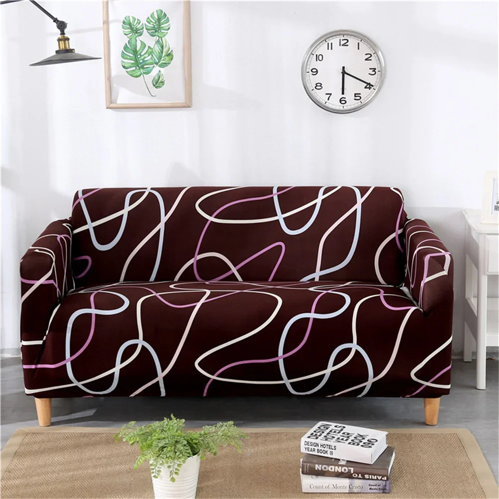 Animal Flowers On The Sofa Cover Extendable Cover For Sofa Home Sofas ...