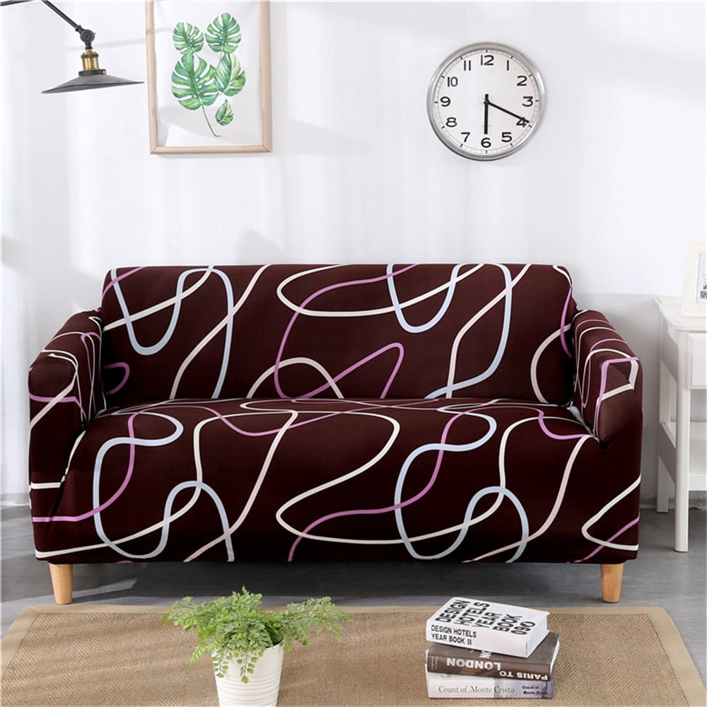 Animal Flowers On The Sofa Cover Extendable Cover For Sofa Home Sofas ...