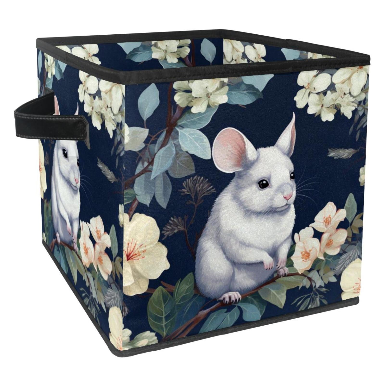 Animal Foldable Cube Organizer with Handle, 10.8"x10.5"x10.6", Large ...