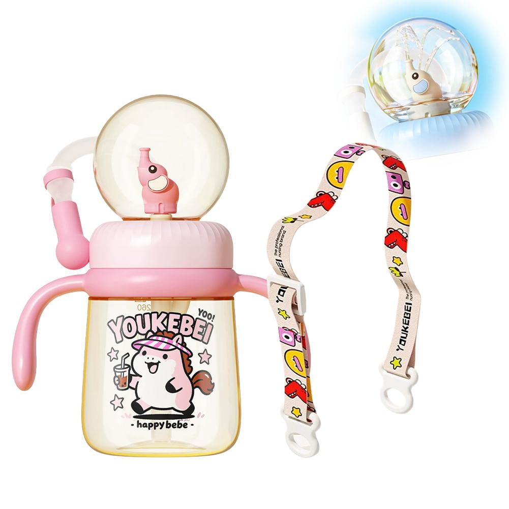 Animal Fountain Tumbler - 260ml Animal Fountain Cup for All Age - Spill ...