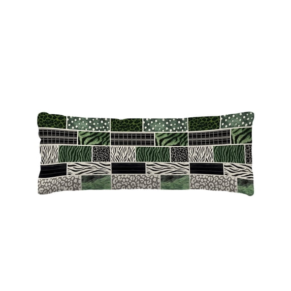 Animal Fur Print Body Pillow Cover 20 x 54 Inch Decorative Pillow Cover ...