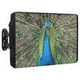 Animal Green Outdoor TV Cover 80 to 85 Inch Peacock Weatherproof and ...
