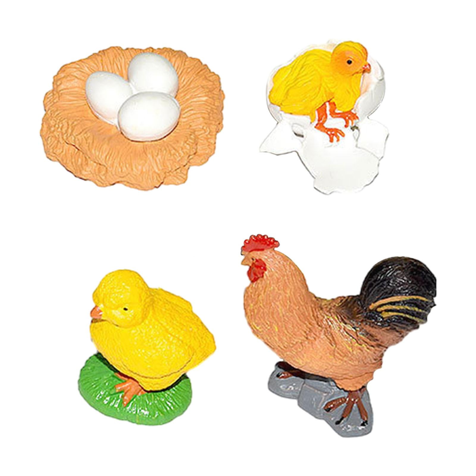 Animal Growth Cycle Set Preschool Learning Cognitive Puzzle for Boys ...