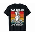 Animal Gym Weight Training Eat Trash Lift Heavy Shirt - Walmart.com