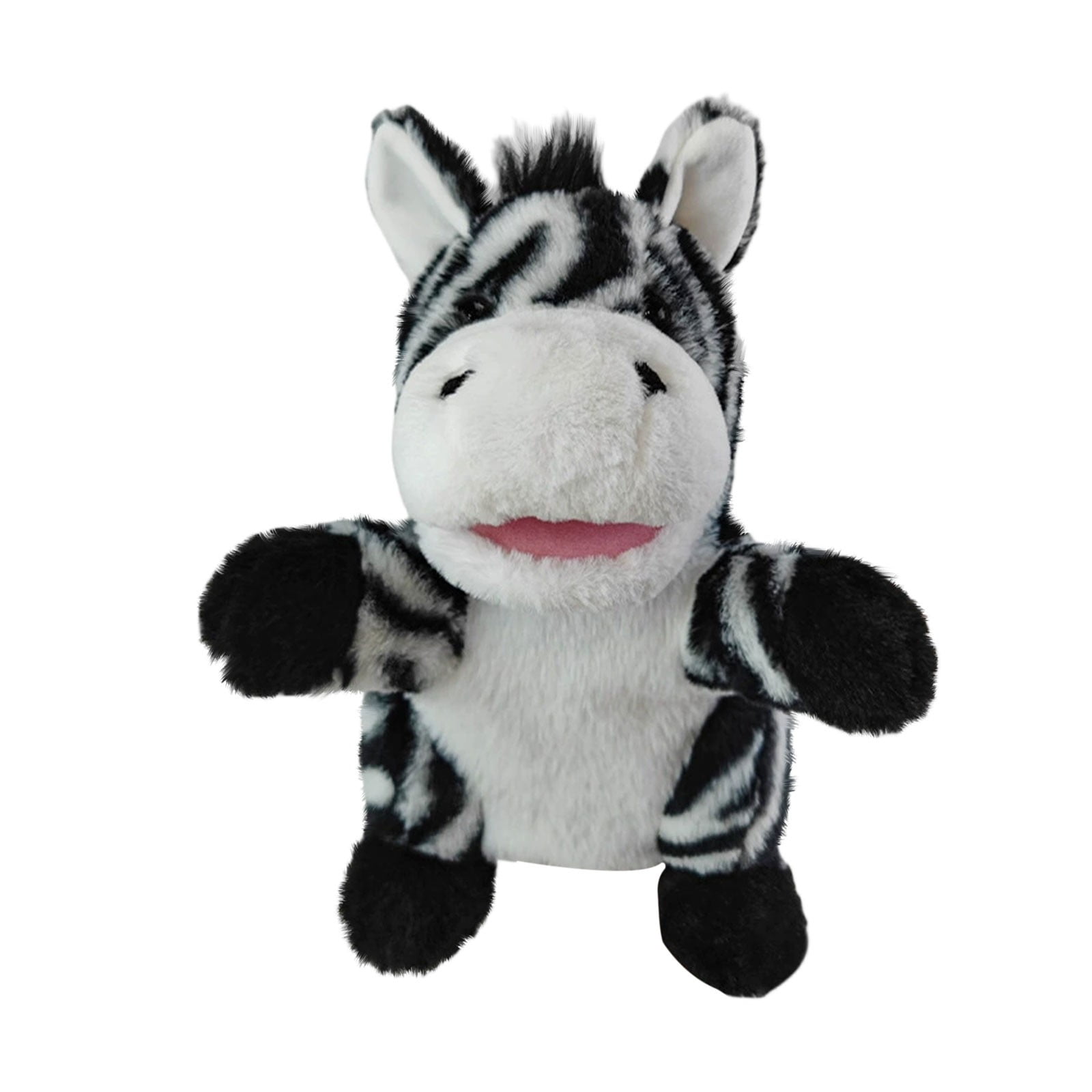Animal Hand Puppet Toy with Movable Mouth, Interactive Plush Doll for ...