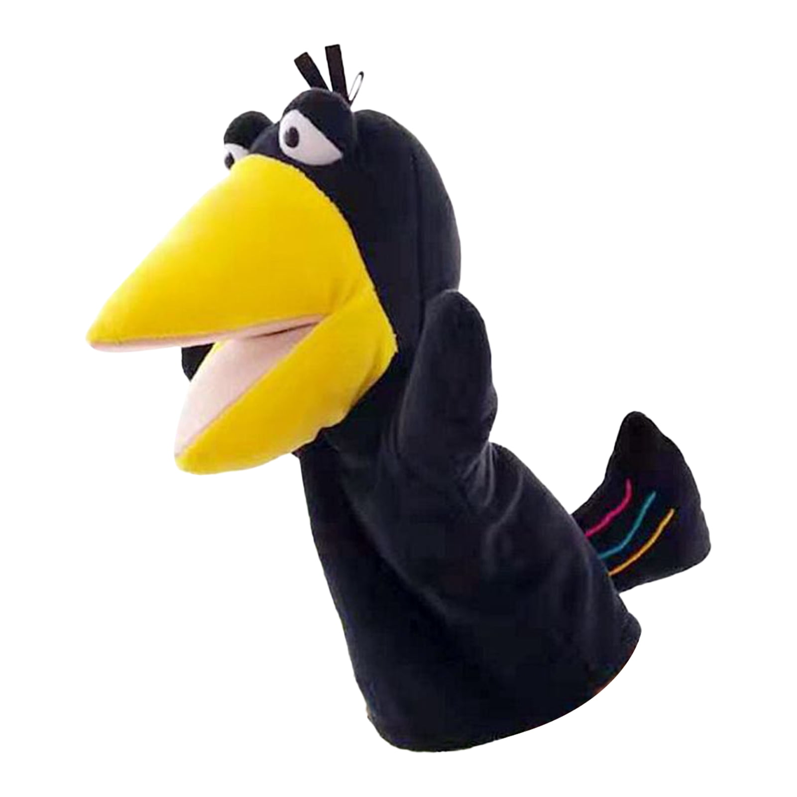 Animal Hand Puppets|Plush Crow Hand Puppet|Stuffed Animal Puppets for ...