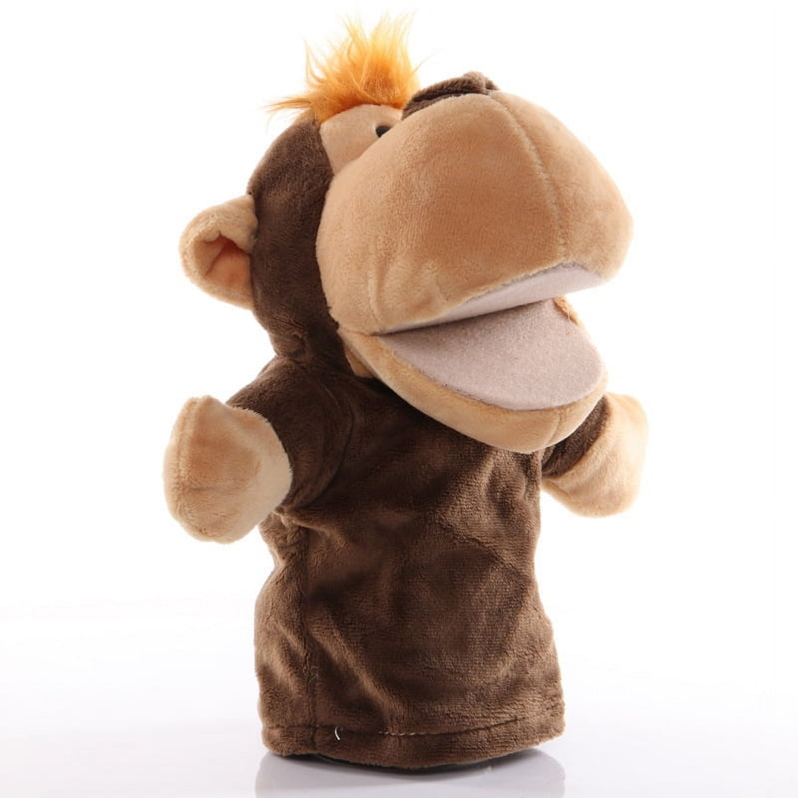 Animal Hand Puppets Set for Kids & Adults Soft Plush Toys with Movable ...