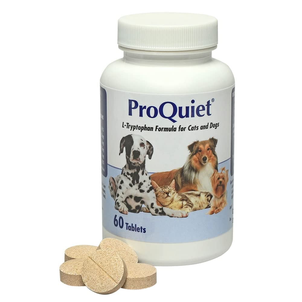 Animal Health Options ProQuiet L-Trytophan Formula for Cats & Dogs ...