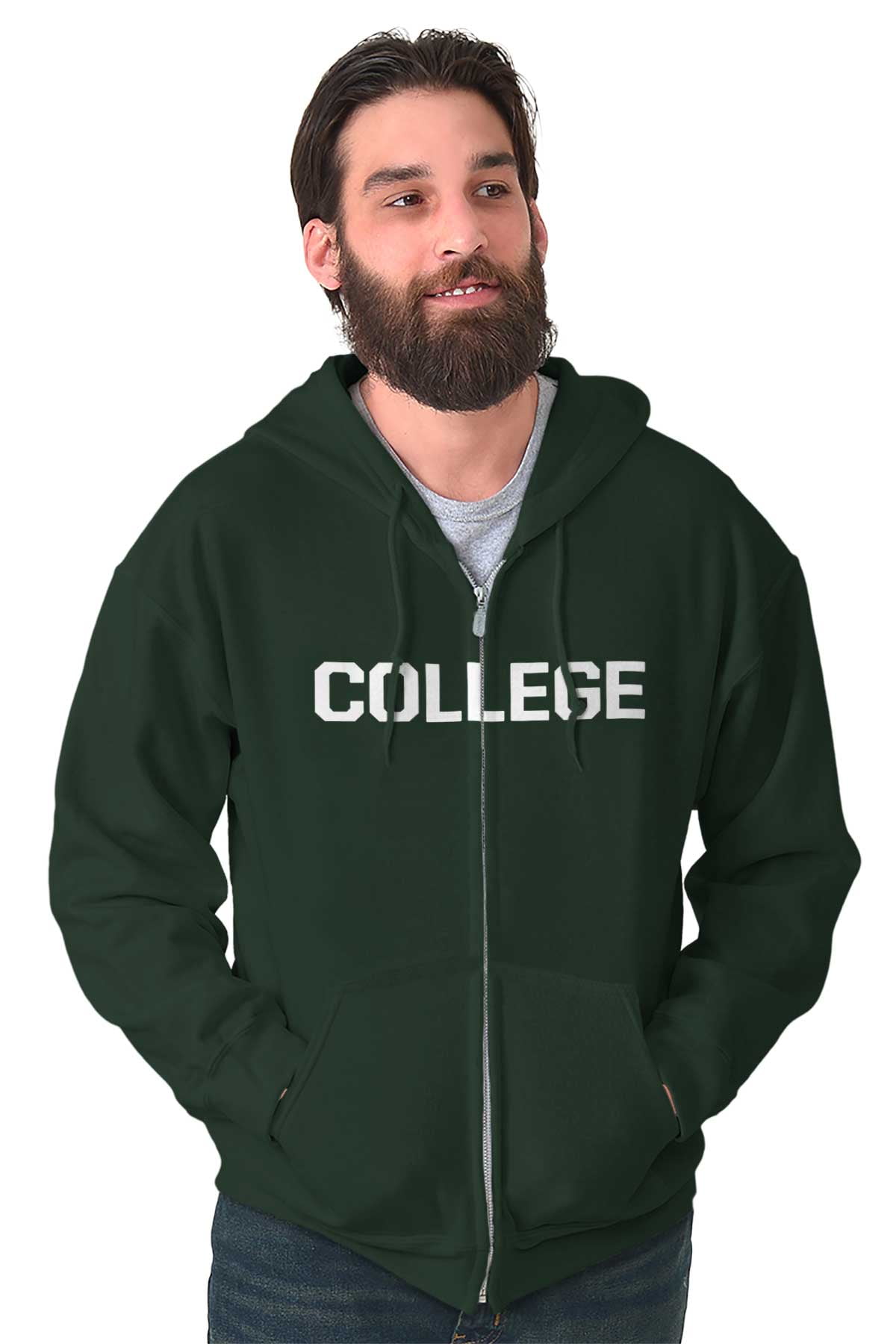 Animal House Faber College Frat Party Zip Up Hoodie Men's Women's ...