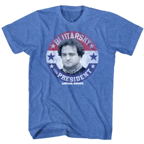Animal House Men's T Shirt Blutarsky For President Belushi Comedy Merch ...