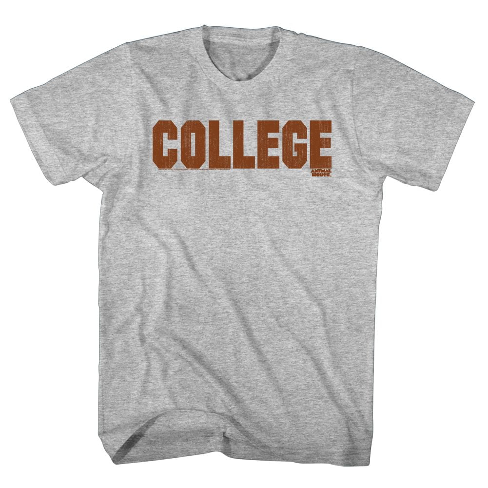 Animal House Clg Orange Gray Heather Adult T-Shirt Xlt - Walmart.com