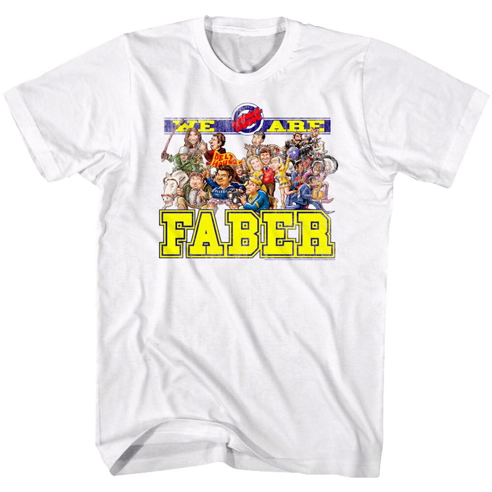 Animal House We are Faber University Men's T Shirt - Walmart.com